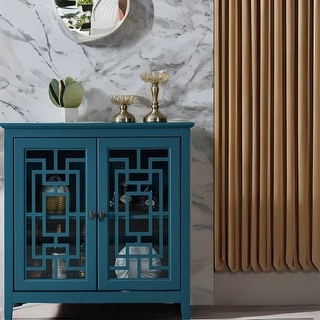 Beautifully Crafted Buffet Sideboard with A Stunning Teal Blue - Bed ...