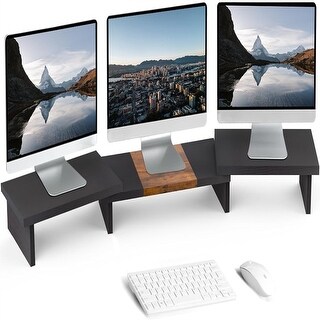 Triple Dual Monitor Stand Riser - Bed Bath & Beyond - 40046658