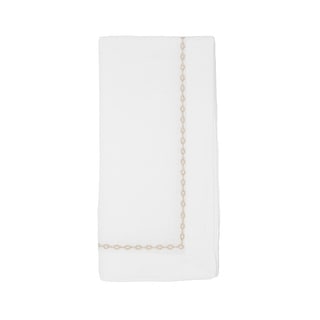 Timeless Chainlink Embroidery Napkin (Set of 4) - Bed Bath & Beyond ...