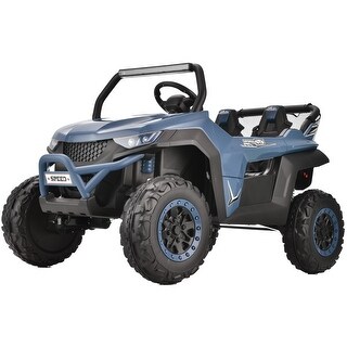 Grey 24V Kids UTV, Easy-Drag System, Fun for Ages 3-8 - Bed Bath ...