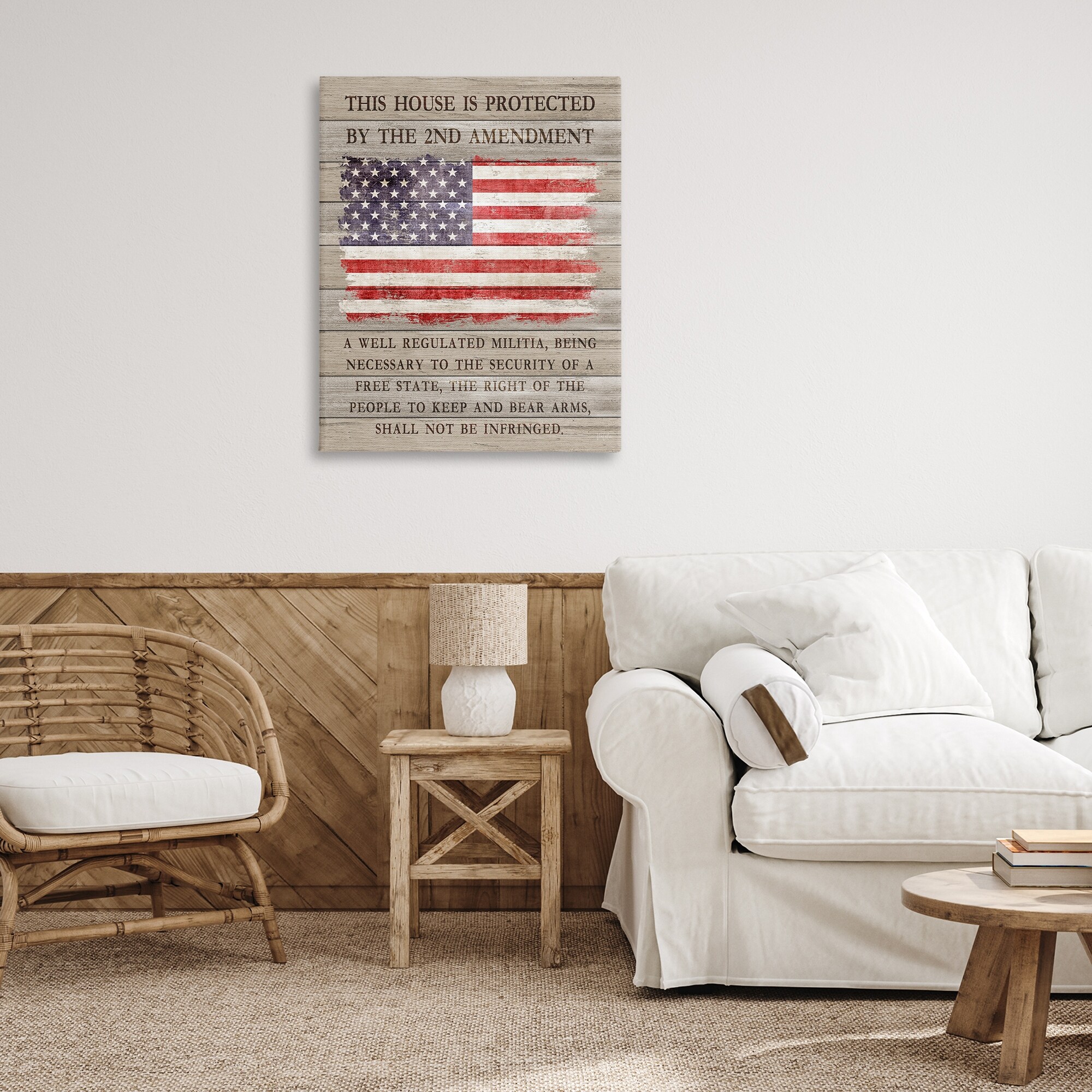 2nd amendment wall art