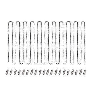 Pull Chain Extension Chrome Beaded Chain 20Ft w 20 Connectors for Fan ...