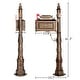 Bronze Post Mounted Mailbox - Bed Bath & Beyond - 39969376