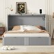 Queen Size Murphy Bed with Sockets & USB Ports - Bed Bath & Beyond ...