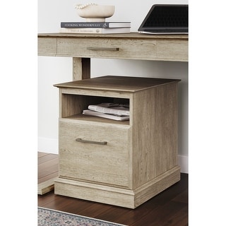 Signature Design by Ashley Elmferd Light Brown File Cabinet - Bed Bath ...