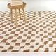 Dietrich Modern Checkered Area Rug - Bed Bath & Beyond - 37102119