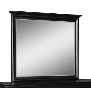 New Classic Furniture Brenley Black Cherry Rectangular Mirror - Black ...