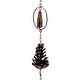 72" Long Antique Bronze Hanging Pinecone Rain Chain - Bed Bath & Beyond ...