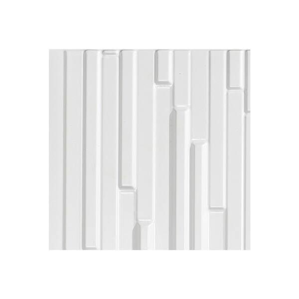 Fasade Skyline Decorative Vinyl 18in x 24in Backsplash Panel in Gloss ...