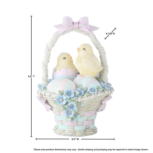 Resin Hatching Chick Easter Basket - Bed Bath & Beyond - 37104900