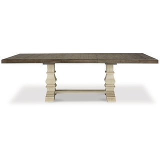 Richland 96 Inch Traditional Dining Table by Greyson Living - Brown ...