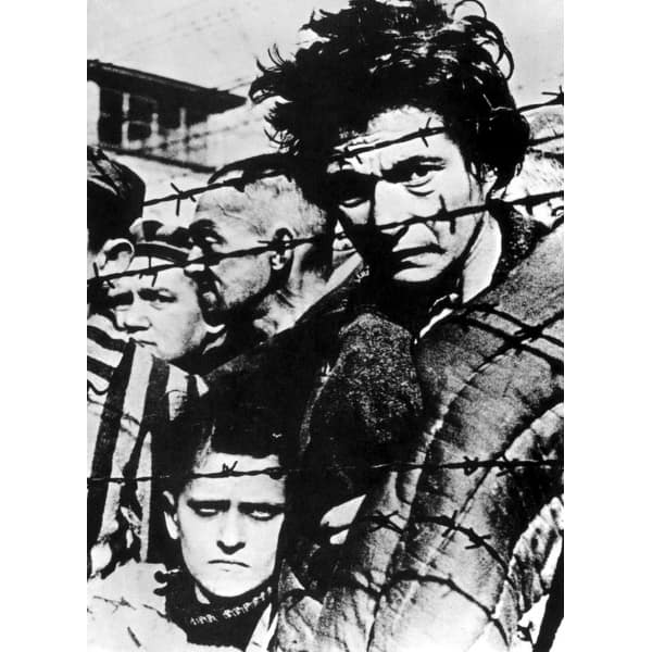 Prisoners At The Auschwitz Concentration Camp After Their Liberation By ...