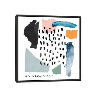 iCanvas "Abstract Shapes Art Board" by Pixy Paper Framed - Bed Bath ...
