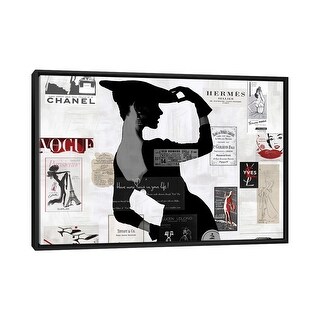 iCanvas "High Fashion II" by Amanda Pearson Framed Canvas Print - Bed ...