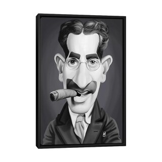 iCanvas "Groucho Marx" by Rob Snow Framed Canvas Print - Bed Bath ...