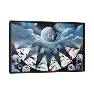 iCanvas "Spirit Song" by Red Bird Smith Art Framed - Bed Bath & Beyond ...