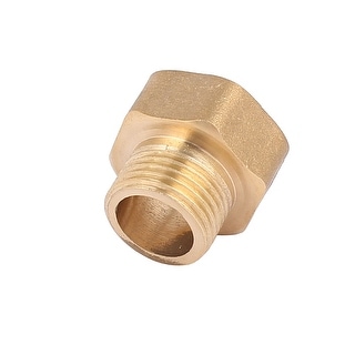 G3/4 Female to G1/2 Male Thread Hex Reducing Connector Brass Fittings ...