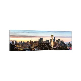 iCanvas "Seattle Skyline Panoramic" by Matteo Colombo Canvas Print ...