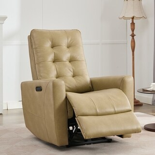 Oversized Single Power Recliner Sofa with USB port and Control - Bed ...