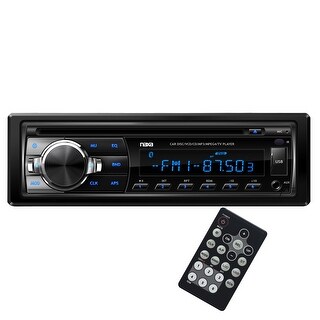 Naxa Full Detachable PLL Electronic Tuning Stereo AM/FM Radio MP3/CD ...