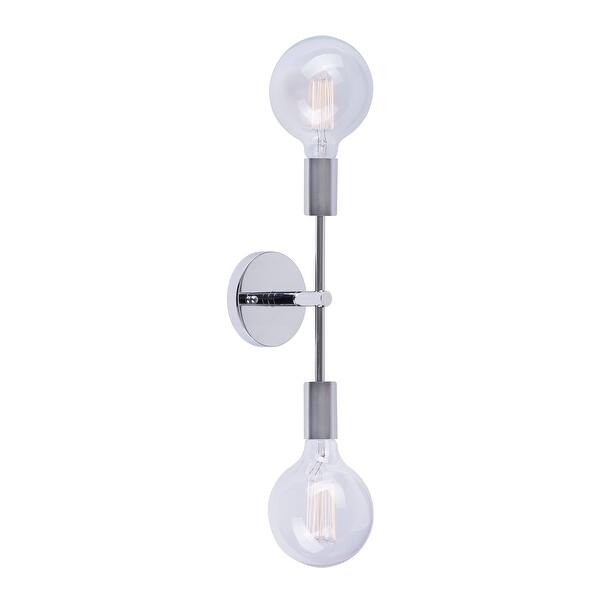 Forte Lighting 7117-02 Baton 2 Light Wall Sconce - Bed Bath & Beyond ...