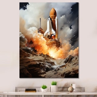 Designart "Space Shuttle Payload Deployment II" Space Shuttle Wall ...