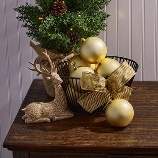 100 MM Shatterproof Plastic Matt Ball Set of 2 - Bed Bath & Beyond ...