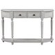 Retro Circular Curved Design Console Table - Bed Bath & Beyond - 38987510