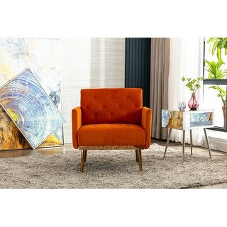 Polyester Accent Chair Living Room Chair Lady Chair Casual Single Lazy ...