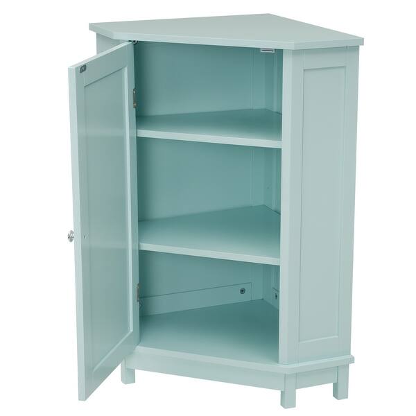 Bathroom Cabinet Triangle Corner Storage Cabinet - Bed Bath & Beyond ...