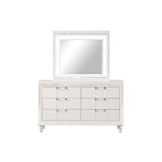 Lyke Home Scott White Dresser - Bed Bath & Beyond - 40657380