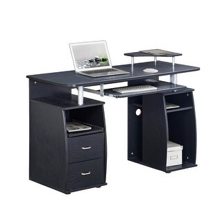 Classic Computer Desks,Complete Workstation Computer Desk with Storage ...