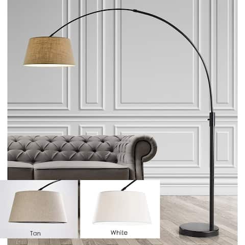 Orbita 81"H LED Dimmable Retractable Arch Floor Lamp, Bulb included ...