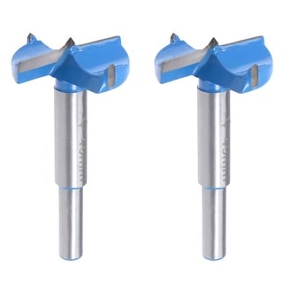 Forstner Wood Boring Drill Bit 40mm Dia Hole Saw Carbide Tip Round ...