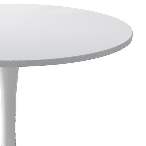 Modern Round Dining Table with Round MDF Table Top - On Sale - Bed Bath ...