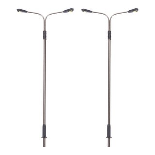 2pcs Model Railway LED Lamppost Lamps White 3V - Bed Bath & Beyond ...