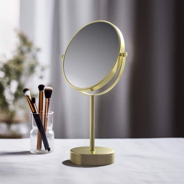 standing makeup mirror