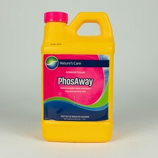64 Oz. Nature's Care PhosAway Phosphate Remover for Swimming Pools ...