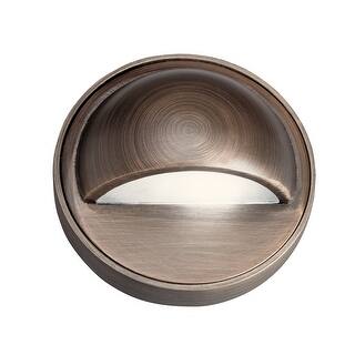 Kichler 15477 Half Moon 4" Wide 12V Step Light - Bed Bath & Beyond ...
