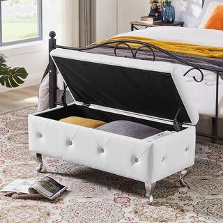 Flip Top Entryway Bench Seat with Safety Hinge - Bed Bath & Beyond ...