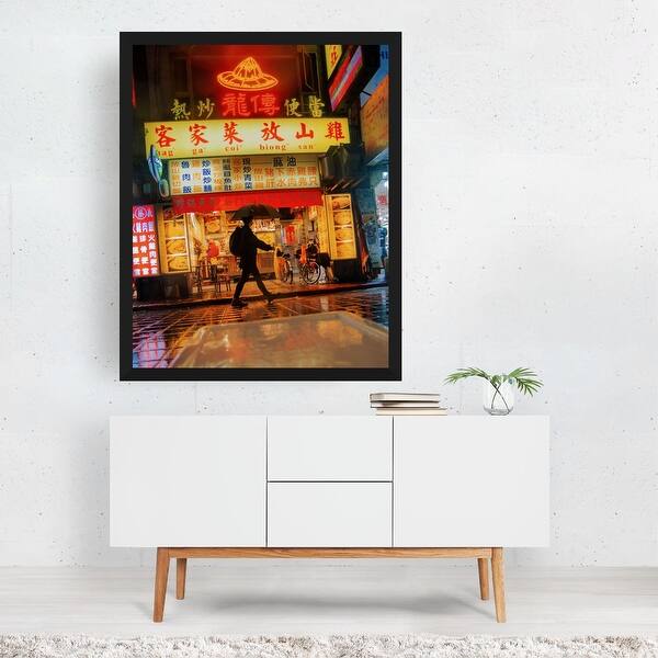Taipei City Taiwan Zhongshan Cyberpunk Photography Art Print/Poster ...
