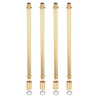4set Lighting Downrod 8" M10 Thread Extension Rod Lighting Fixtures ...