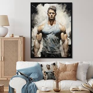 Designart "Bodybuilding The Chiseled Physique" Aerobic & Bodybuilding ...