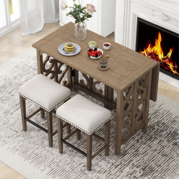 3 piece retro dining set store