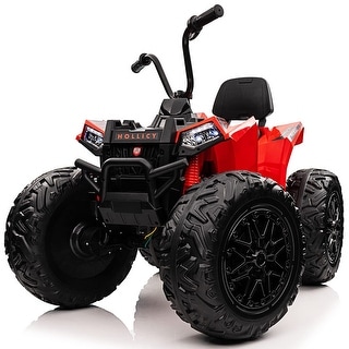 24V Ride on Car 4WD Quad Electric Vehicle - Bed Bath & Beyond - 37996812
