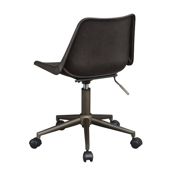 Carbon Loft Mulciber Dark Brown and Rustic Taupe Adjustable Height ...