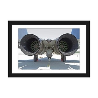 iCanvas "View Of The RD-33 Engines On A Serbian Air Force MiG-29 Jet ...