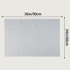 Weaving Pattern Bathroom Rugs Non Slip Washable Soft Absorbent Thick ...