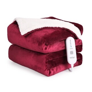 Electric Blanket 50" x 60", Electric Blanket LED Controller 5-speed and ...