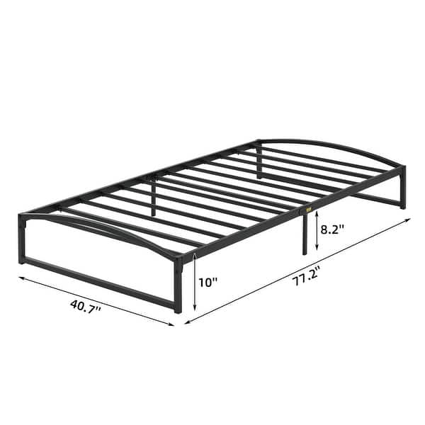 10 Inch Metal Platform Low Profile Bed Frame - Bed Bath & Beyond - 39636767